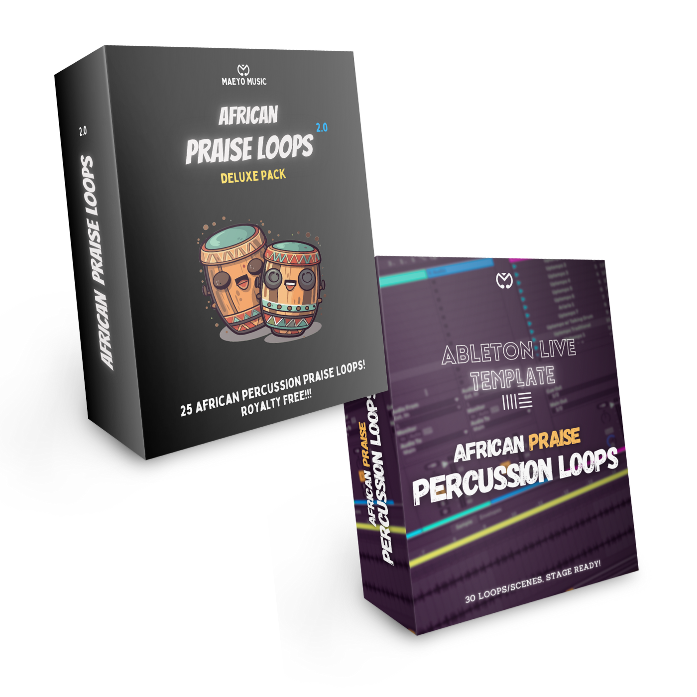 African Praise Loops Vol 2 (DELUXE Percussion Loop Pack) - Maeyo Music