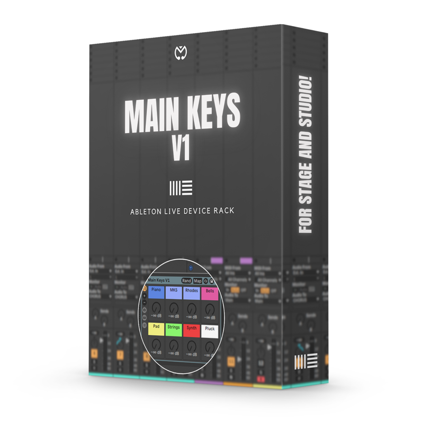 Main Keys Rack V1 (Ableton Live Device Rack) - Maeyo Music