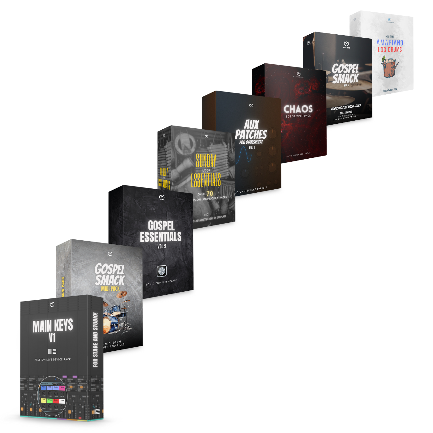 Gospel Sounds - 8 Pack Combo (Logic Pro, Ableton Live, Omnisphere, WAV ...